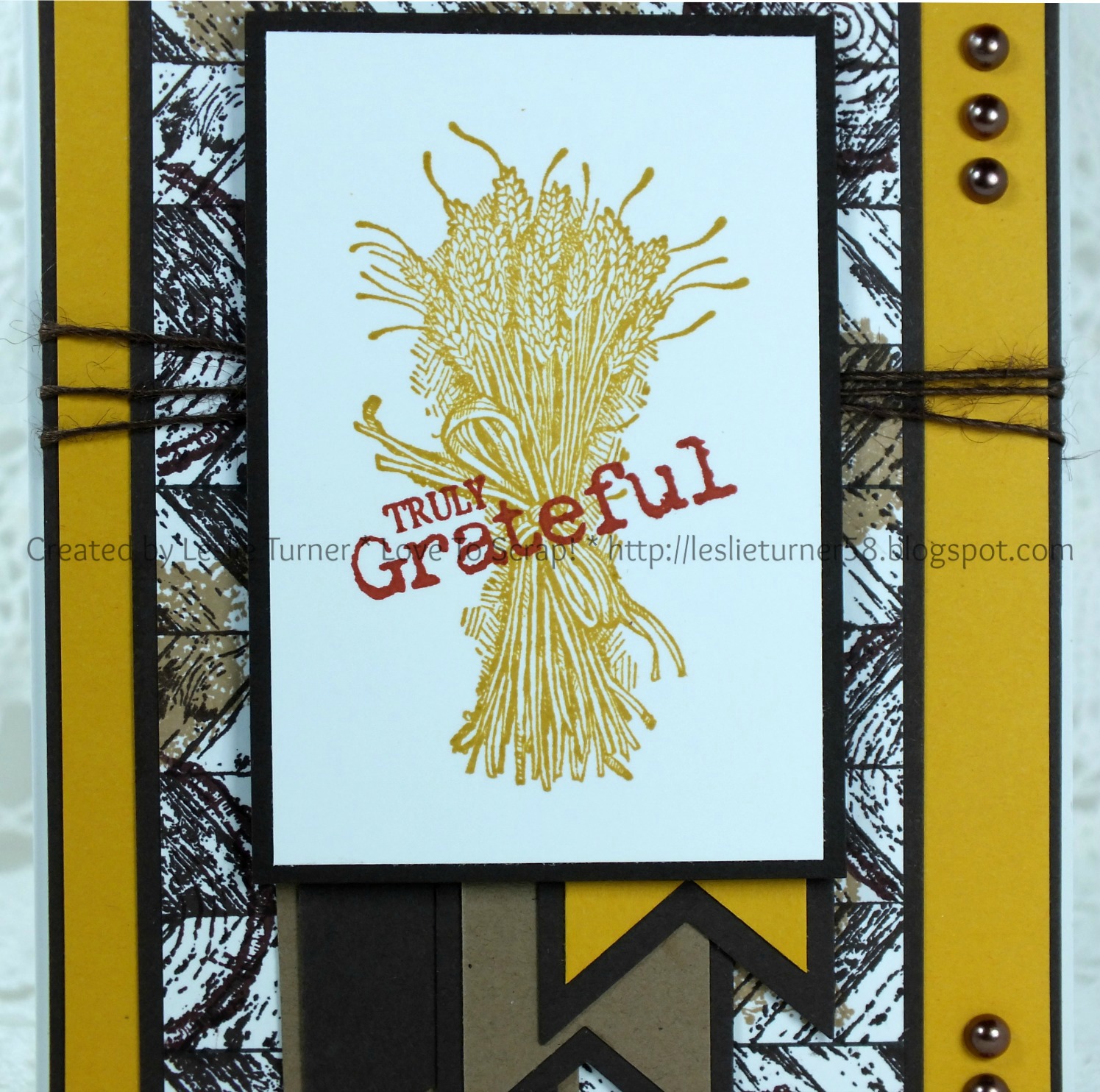 Truly Grateful Note Card – Love To Scrap 2