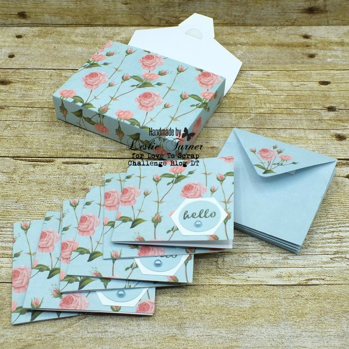 Tiny little note cards – Love To Scrap 2