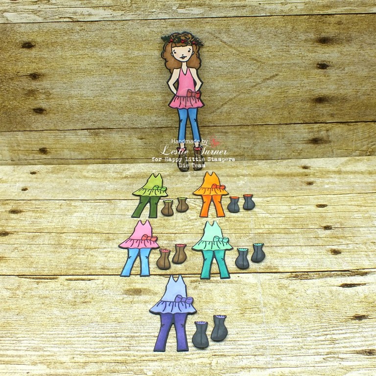 Violet Paper Doll Set – Love To Scrap 2