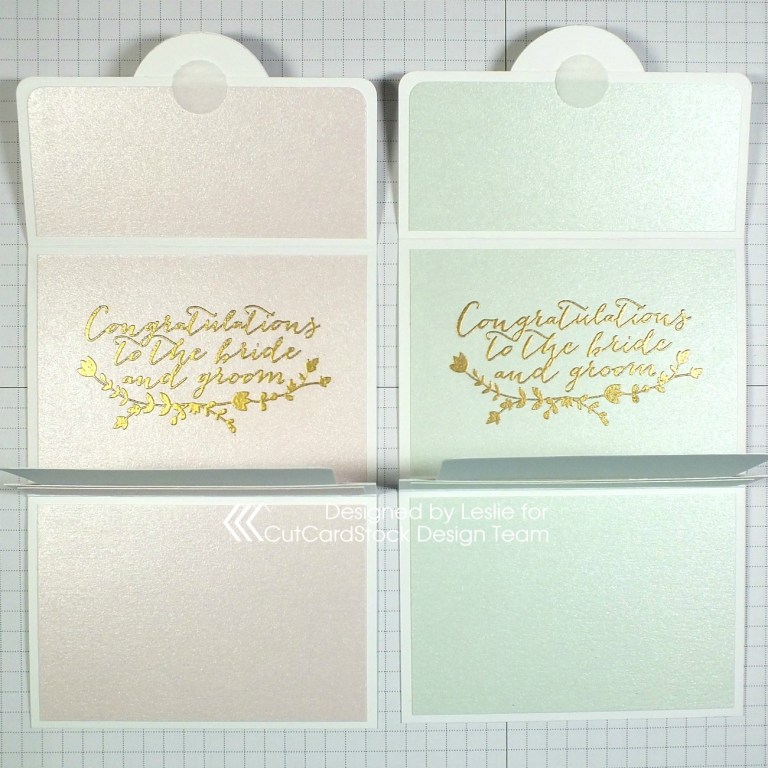 Metallic Gift Card Holders for CutCardStock DIY Wedding Blog Hop ...
