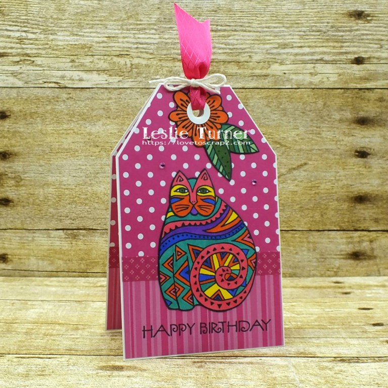 Happy Birthday tag card – Love To Scrap 2