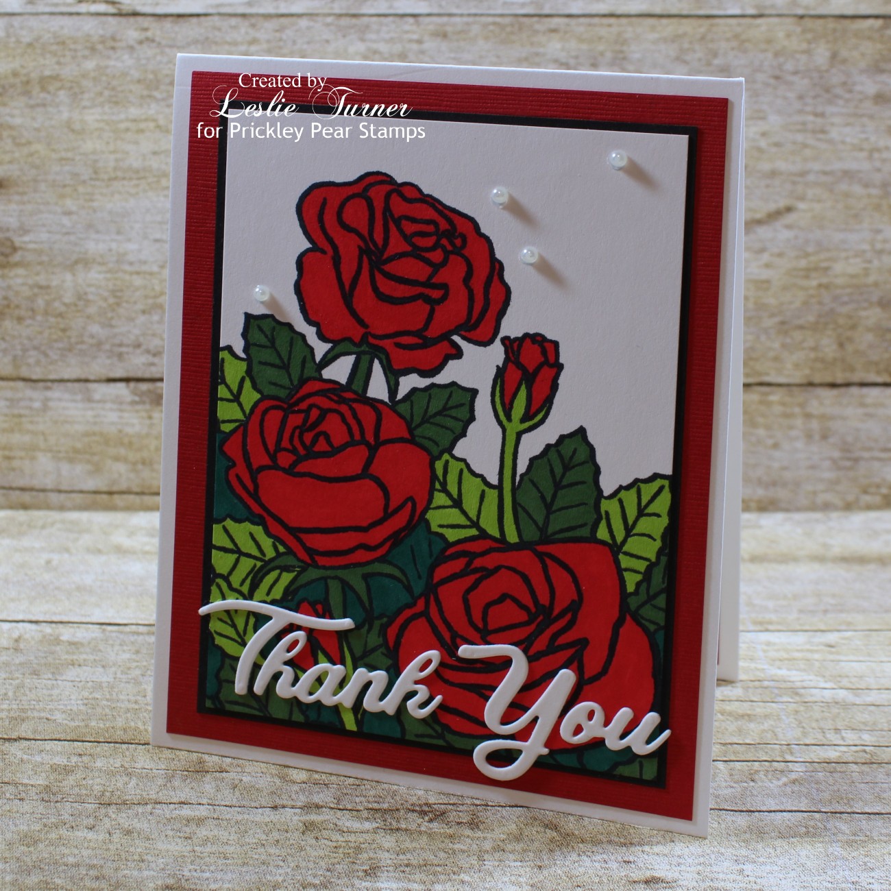 Thank You note card – Love To Scrap 2