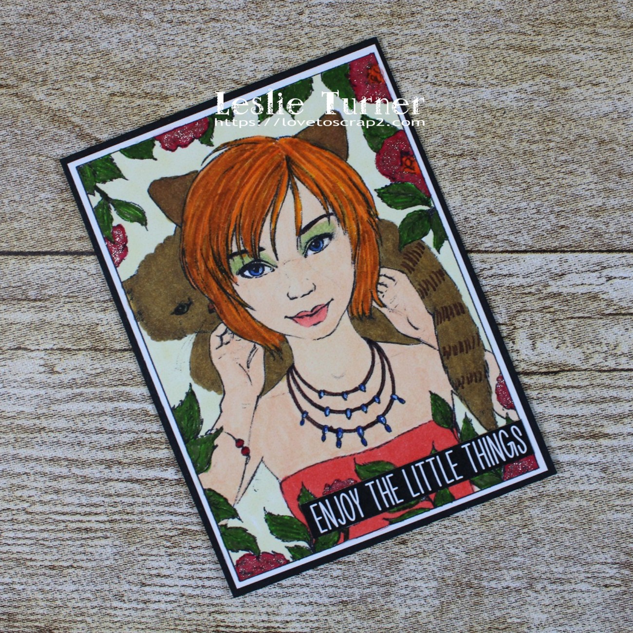 enjoy the little things ATC – Love To Scrap 2