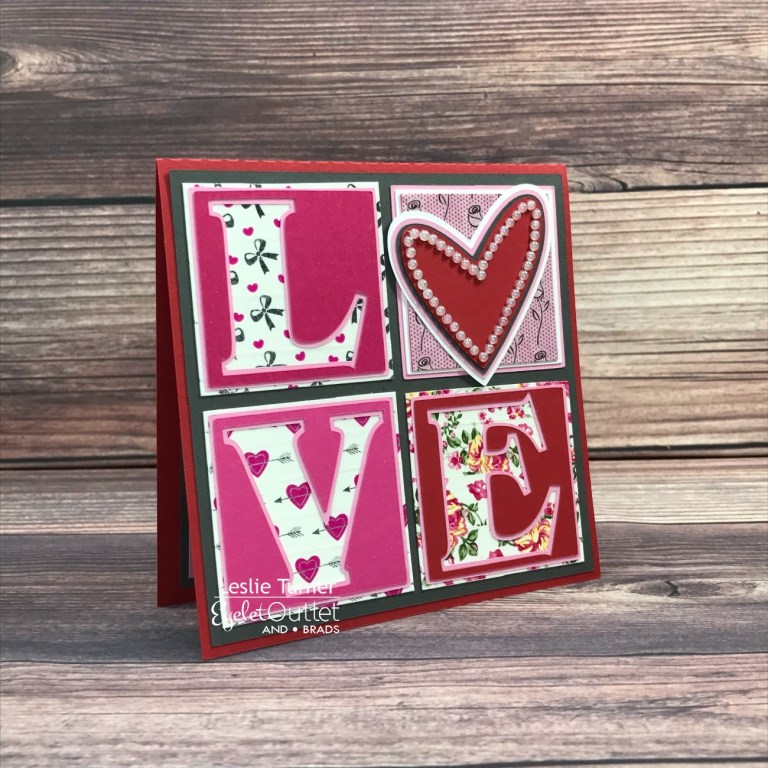 Love Block Card – Love To Scrap 2