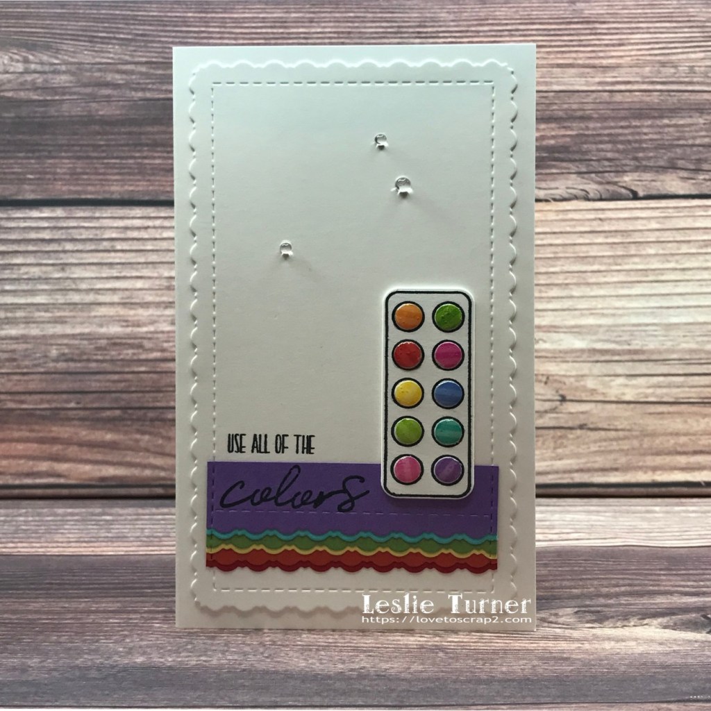 Colors Note Card – Love To Scrap 2