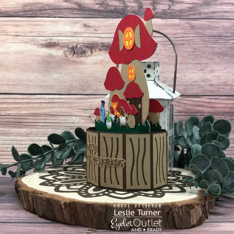 Gnome for the Holidays Mushroom House – Love To Scrap 2