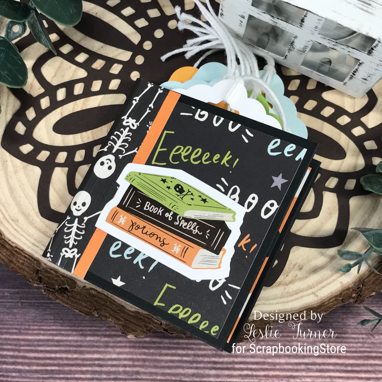 Book of Spells & Potions mini album – Love To Scrap 2