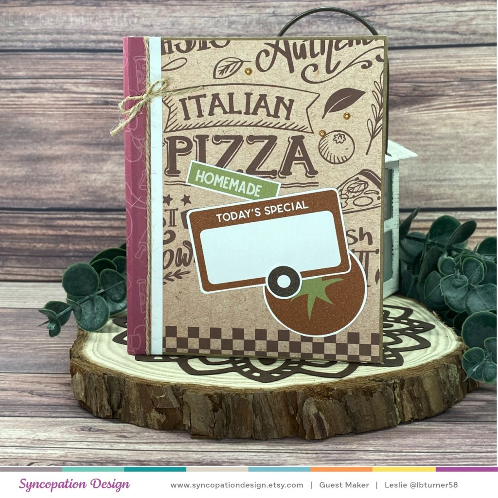 Pizza-Themed Envelope Mini Album – Love To Scrap 2