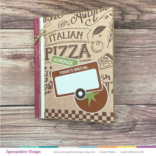 Pizza-Themed Envelope Mini Album – Love To Scrap 2
