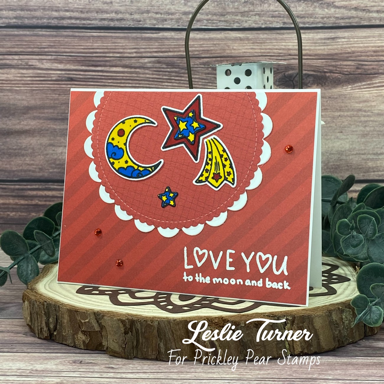 love you to the moon and back – Love To Scrap 2