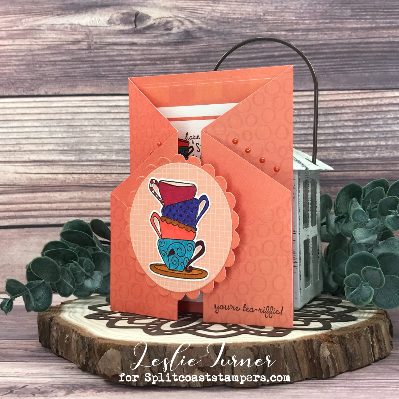 You’re Tea-riffic fun fold – Love To Scrap 2