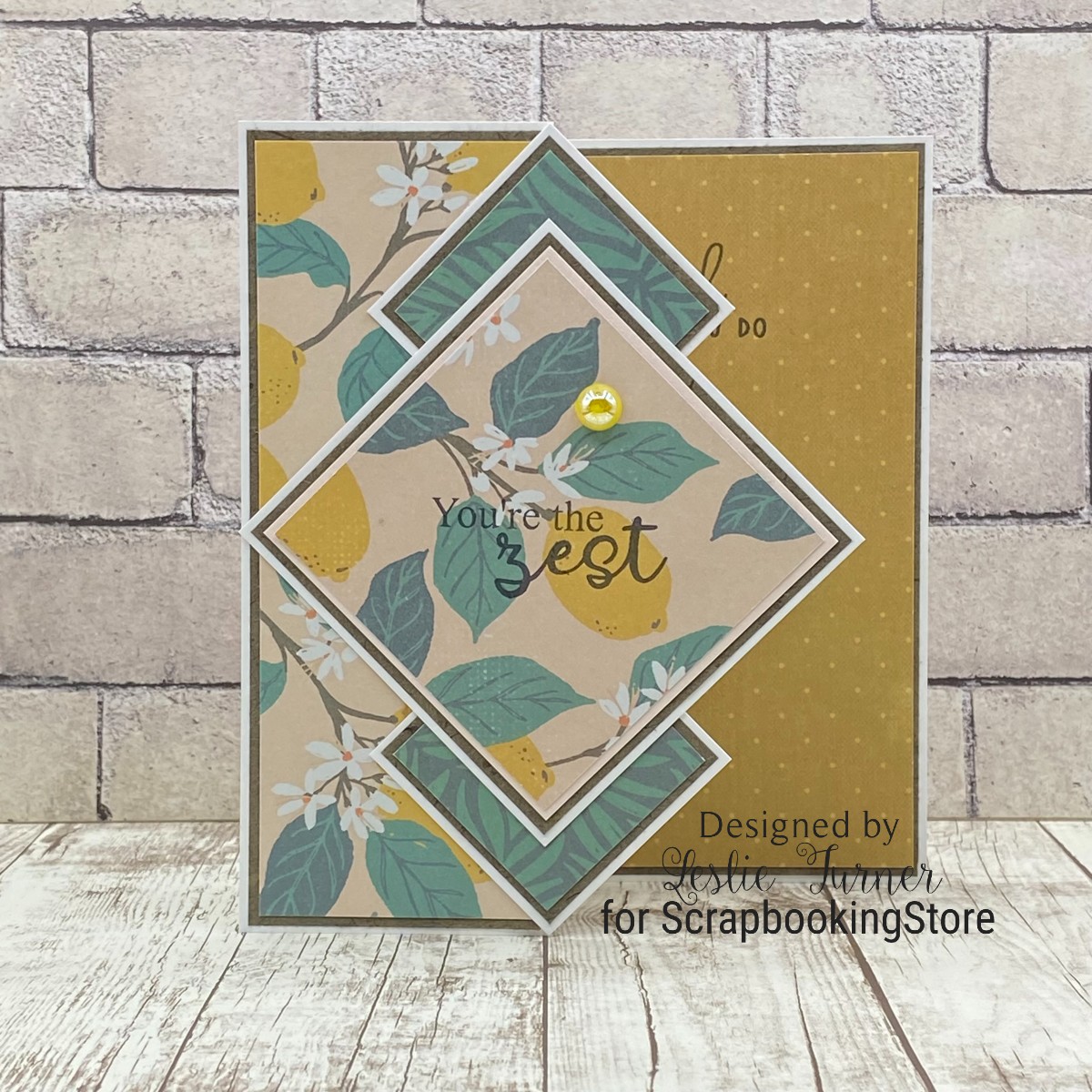 You’re the Zest pop-out Z-fold – Love To Scrap 2