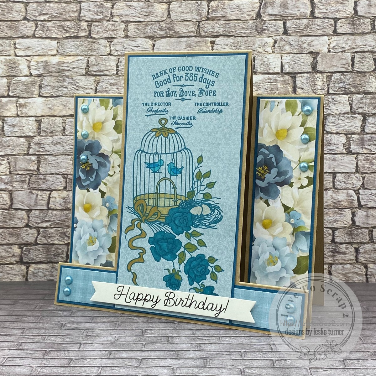 Bank of Good Wishes – Love To Scrap 2