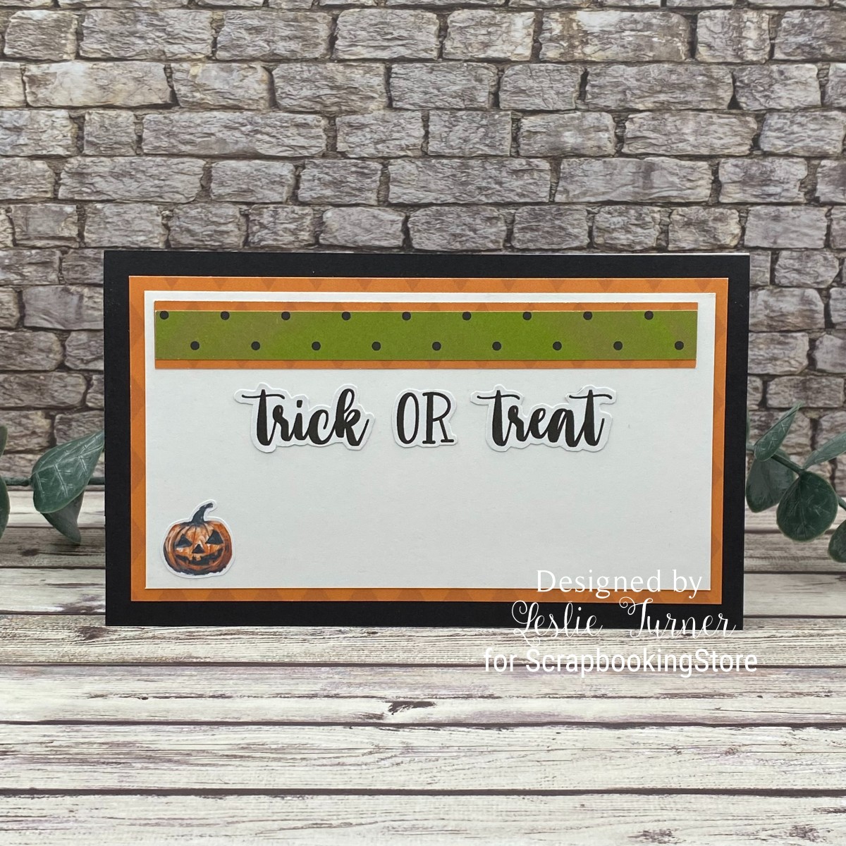 Halloween mini slimline – Love To Scrap 2