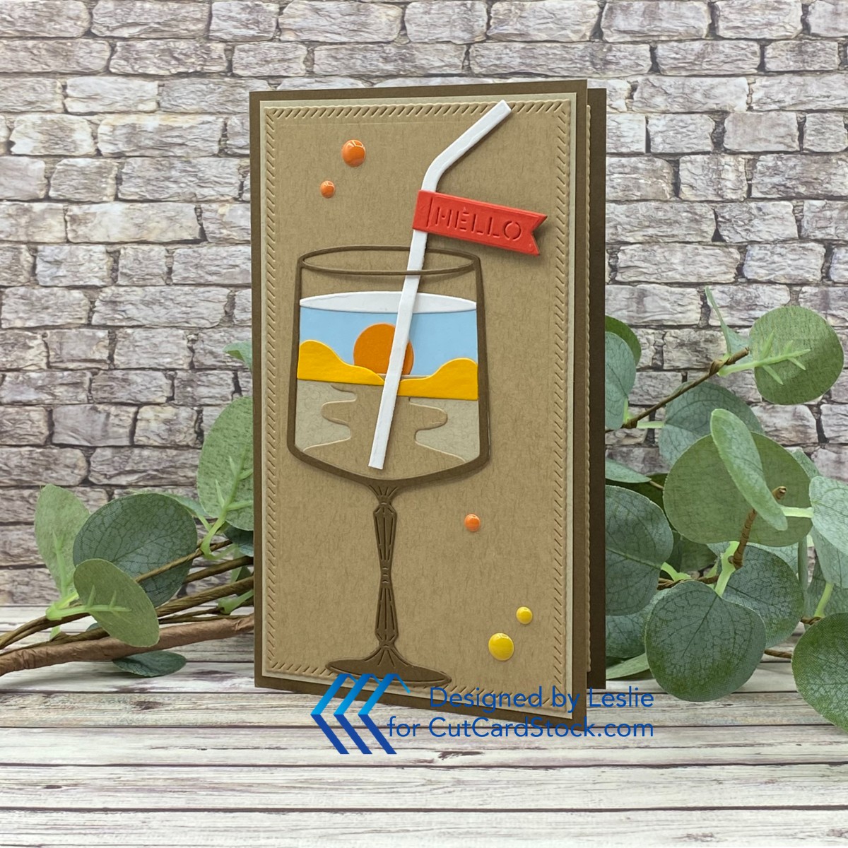 HELLO mini slimline – Love To Scrap 2